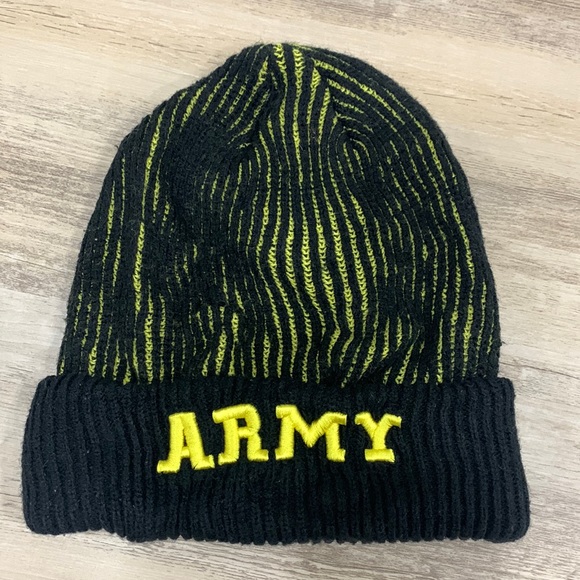 U.S. Army | Accessories | Us Army Yellow And Black Winter Stocking Hat ...